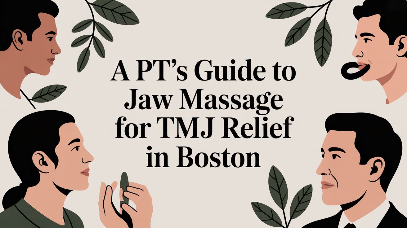 A PT's Guide to Jaw Massage for TMJ Relief in Boston